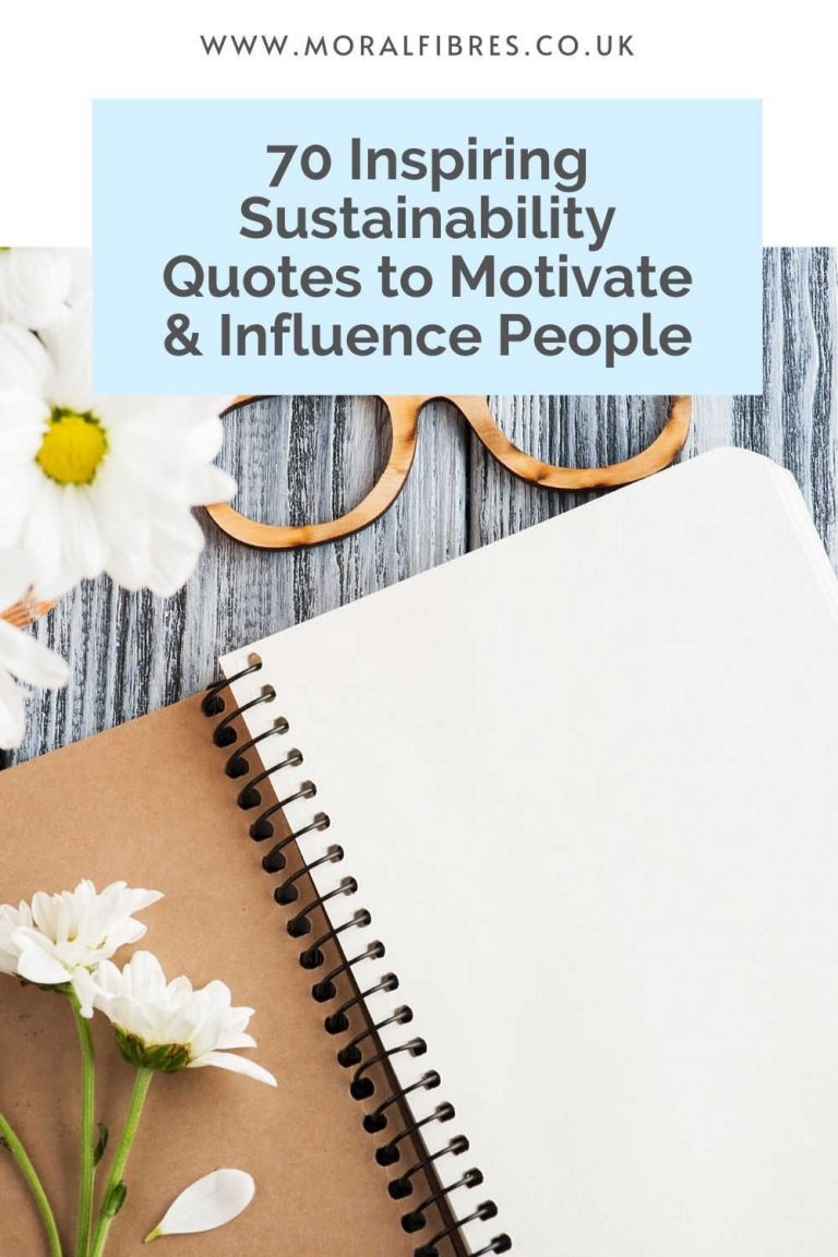 70 Inspiring Climate Change and Sustainability Quotes - Moral Fibres