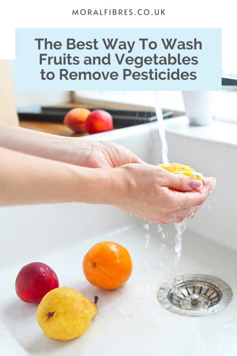 How To Wash Fruits & Vegetables To Remove Pesticides - Moral Fibres