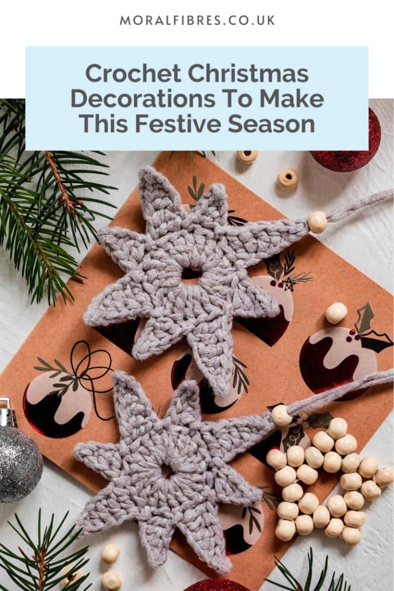 35 Crochet Christmas Decorations To Make This Festive Season - Moral Fibres
