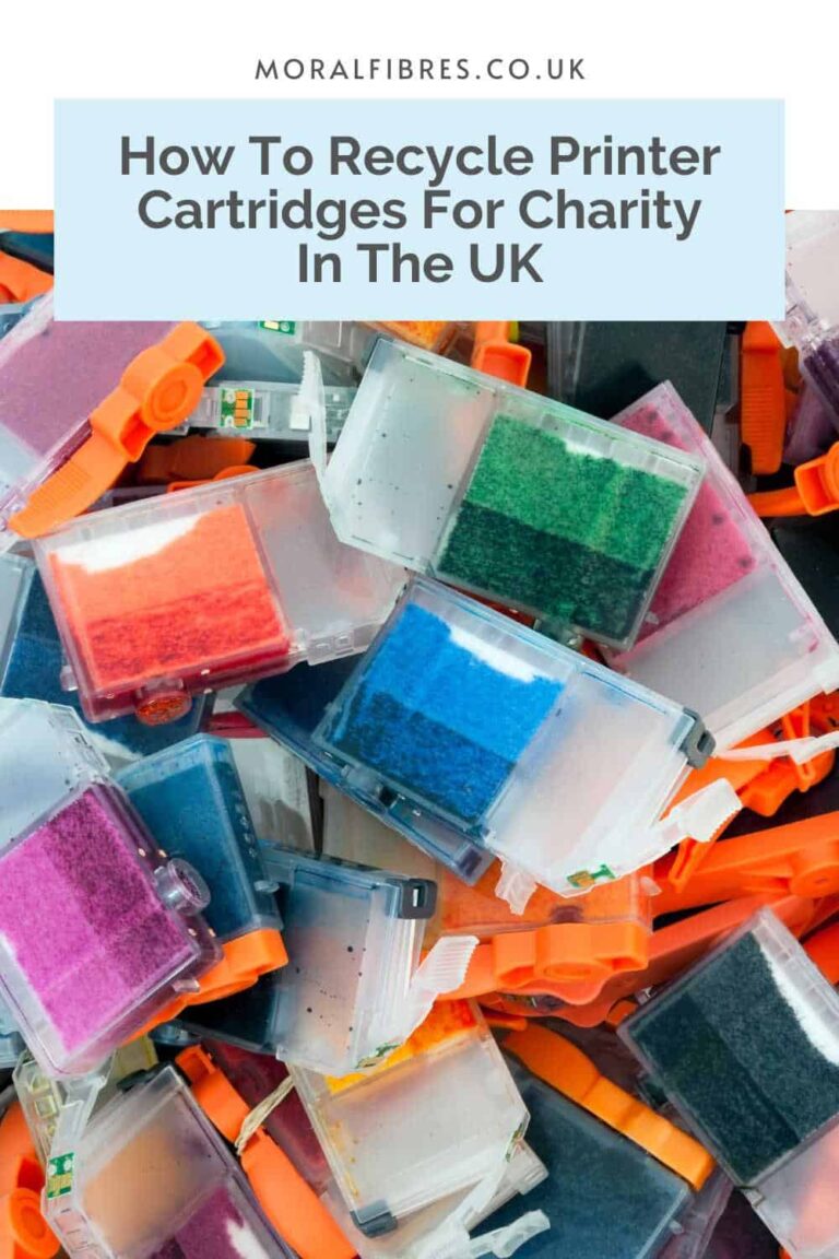 How to Recycle Printer Cartridges For Charity In The UK - Moral Fibres