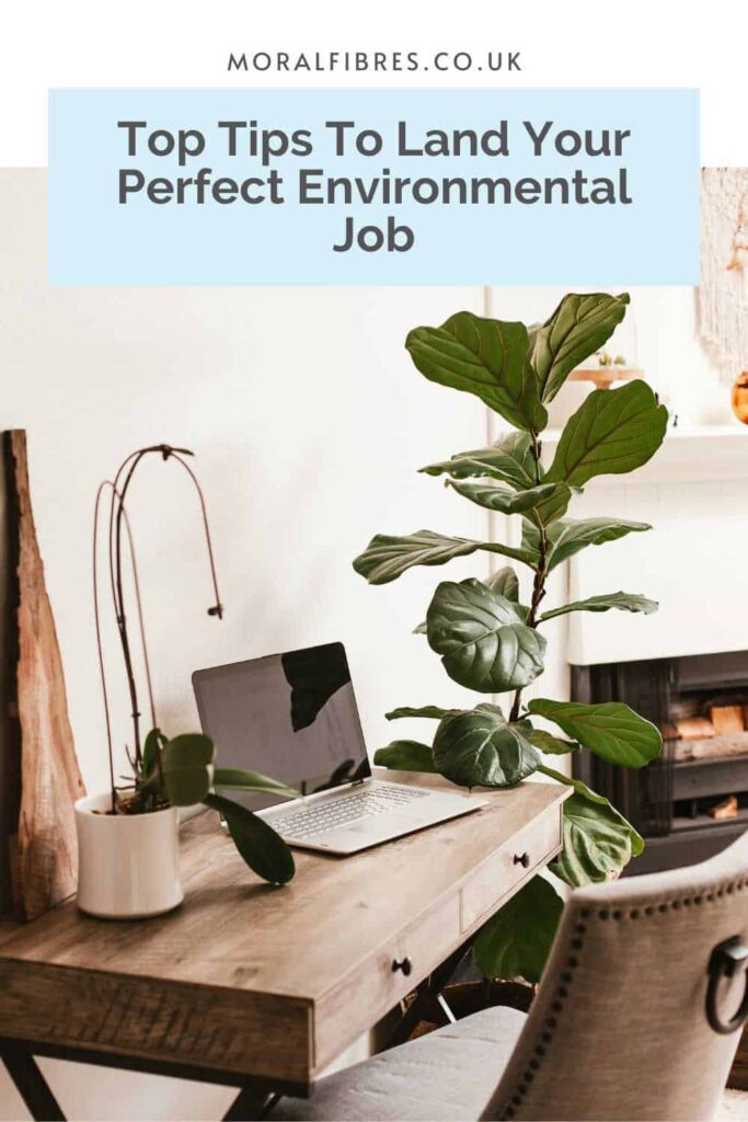 Top Tips To Land Your Perfect Environmental Job - Moral Fibres