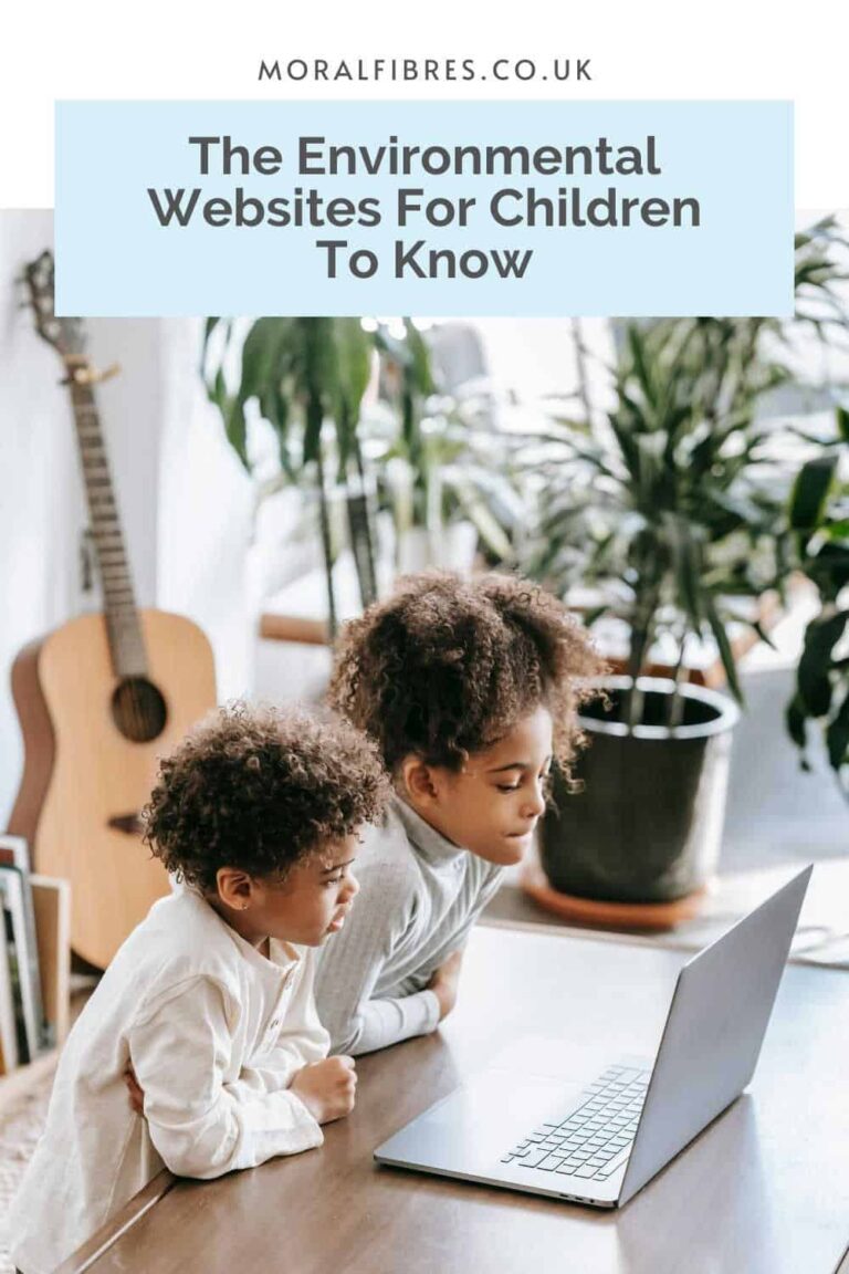 The Environmental Websites For Children To Know - Moral Fibres