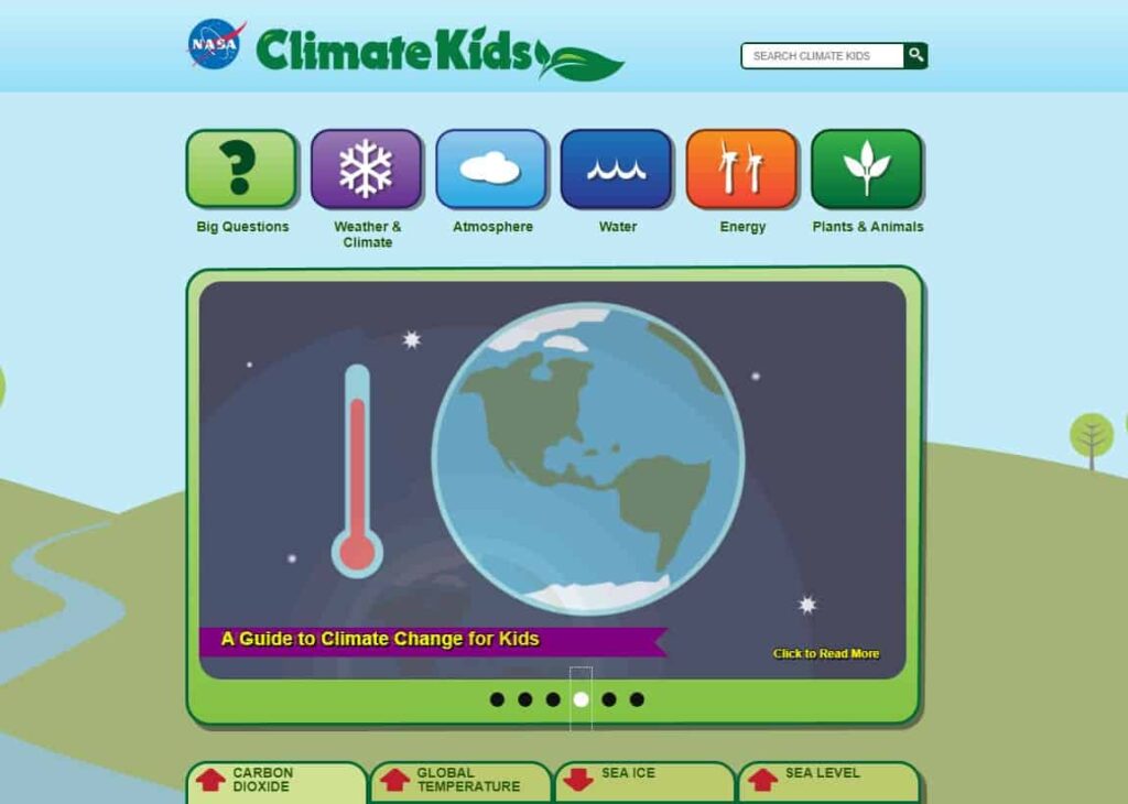 The Environmental Websites For Children To Know - Moral Fibres