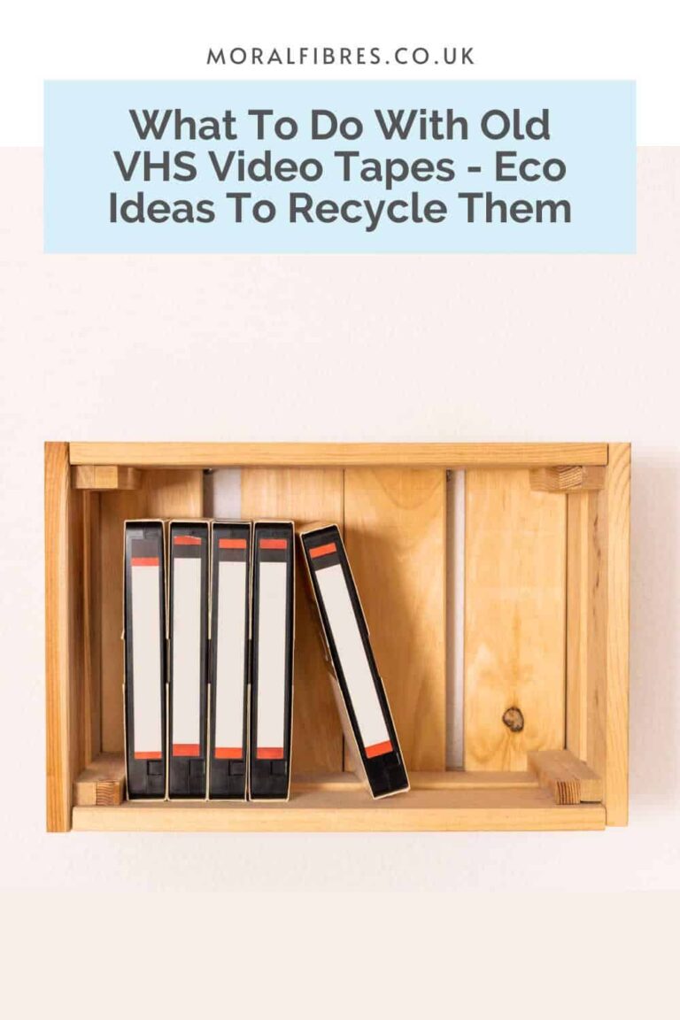 What To Do With Old VHS Video Tapes In The UK - Moral Fibres