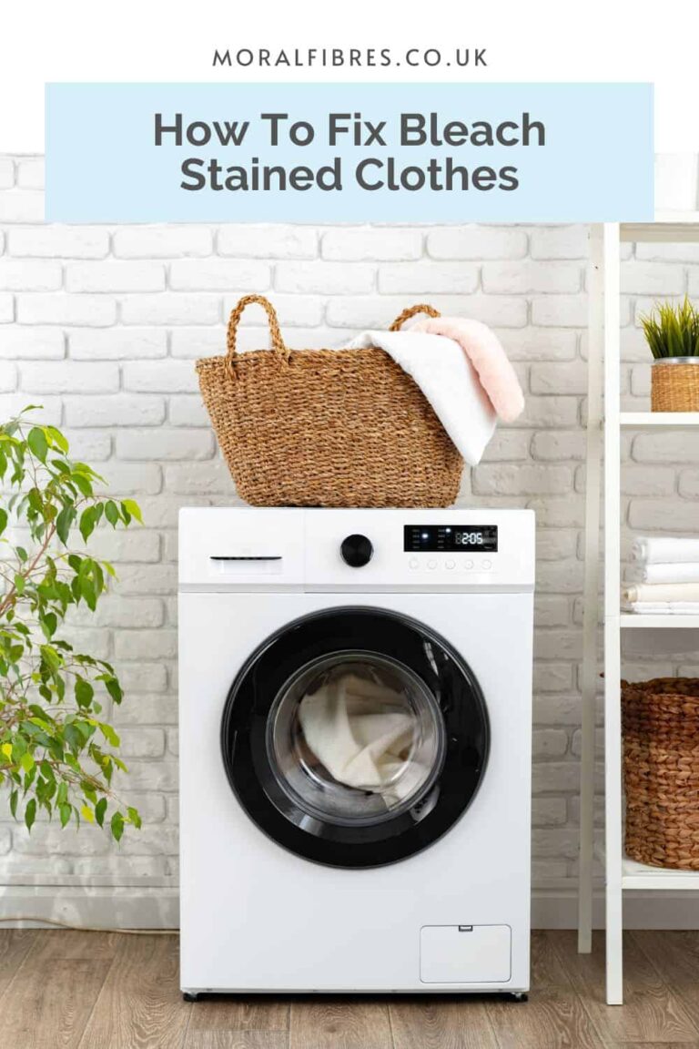 How To Fix Bleach-Stained Clothes 7 Ways - Moral Fibres